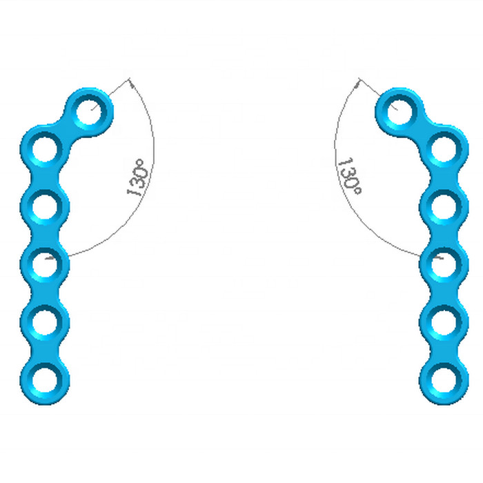 Orthopedic Surgery 130 Degrees Plate Guide Wire CMF System